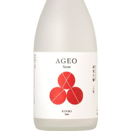 AGEO 純米吟醸にごりSNOW 720ml – いちろう酒販